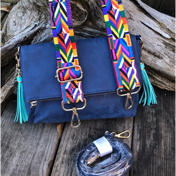 Bags | New Small Faux Leather Fold Over Crossbody Wallet Bag Clutch ...